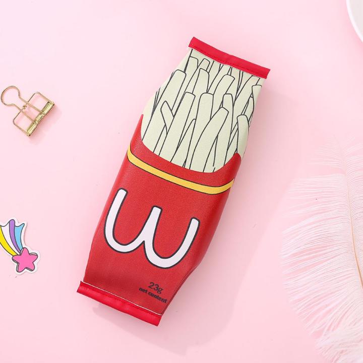 Kawaii Cute Popcorn Fries Cheese School Office Student Kids Pencil ...