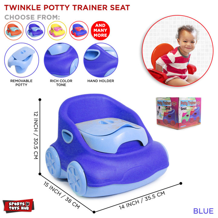 Twinkle Potty Trainer Seat With High Backrest & Safety Handle For ...