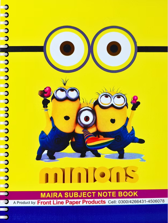 minions Notebook [ Experience the perfect blend of organization and ...