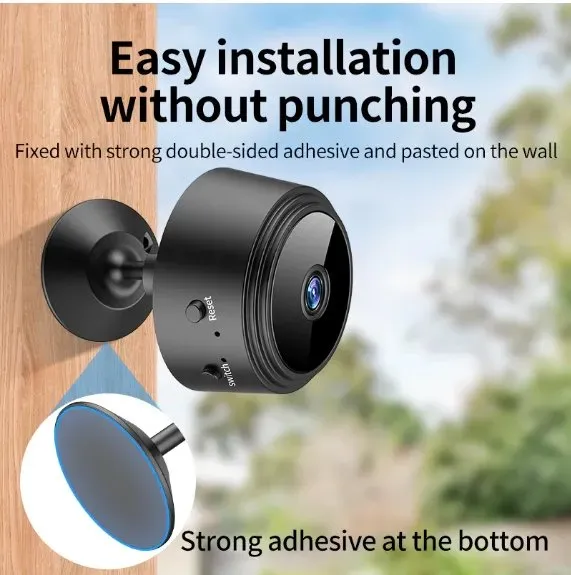 Wireless A9 Mini Camera | HD WiFi Surveillance Camera with Night & Day ...