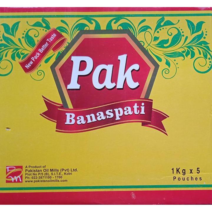 Pak Banaspati Ghee 1x5 kg. Carton | Daraz.pk
