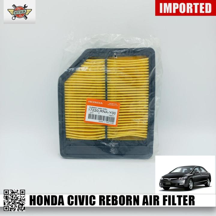 IMPORTED HONDA CIVIC REBORN AIR FILTER 17220-RNA-Y00 | Daraz.pk