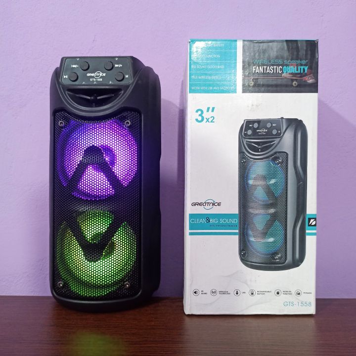 Mini Bluetooth Music Speaker 3 Inch Dual Driver | MP3 Audio Player ...