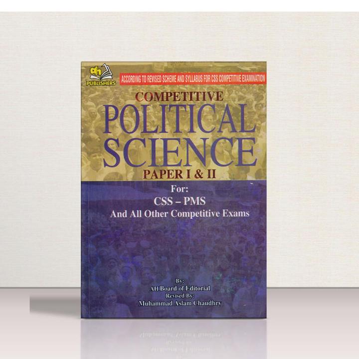 Competitive Political Science Paper 1 and 2 for CSS,PMS | Daraz.pk