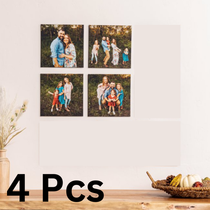 customize photo tiles frame for room wall decoreaion - 8x8 inch size ...