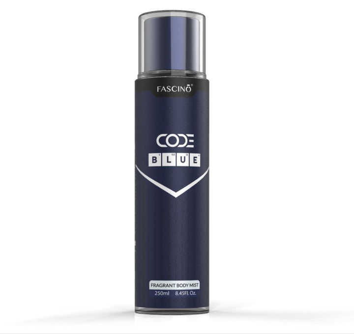 Fascino Code Blue Body Mist (250 ml) | Daraz.pk
