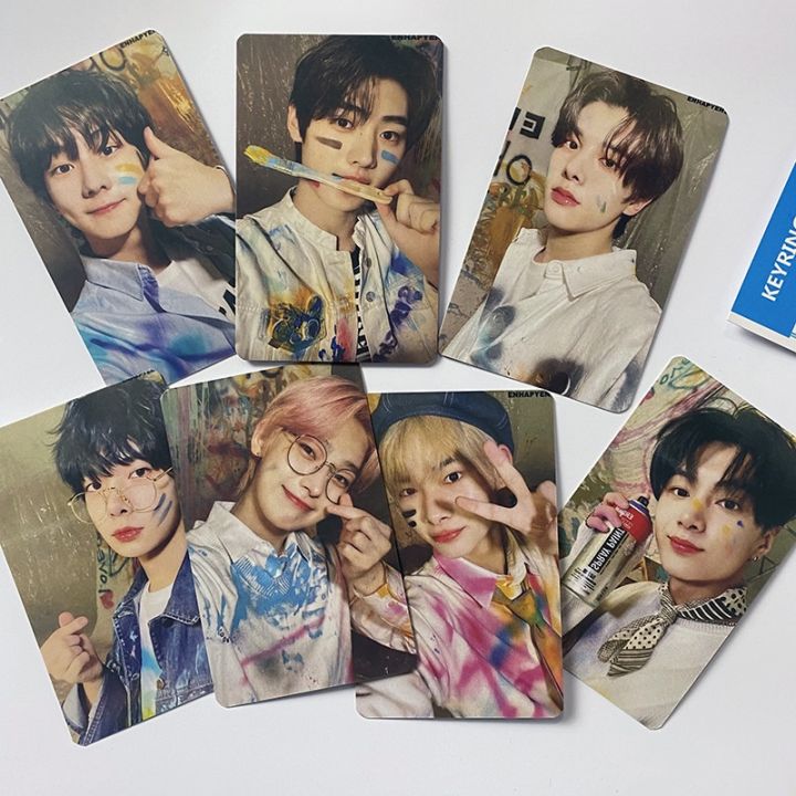 【BestGO】7pcs/set ENHYPEN 2022 ENNIVERSARY photocards small card | Daraz.pk