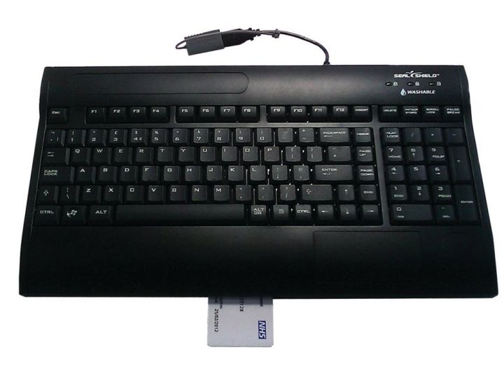 Silver Seal Smart™ Waterproof Keyboard with Integrated Smart Card ...