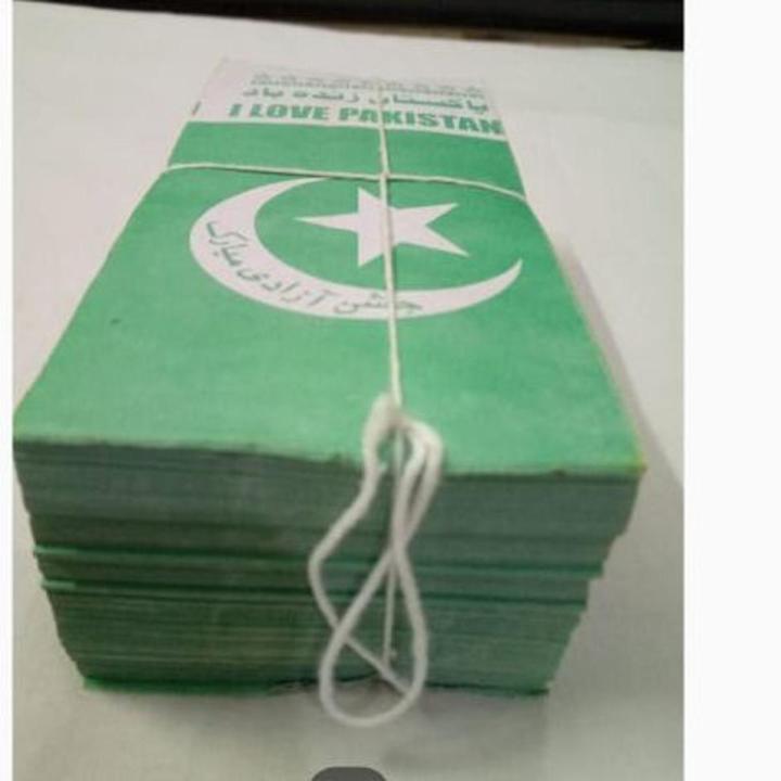 Jhandian paper flags pakistan independence day | Daraz.pk