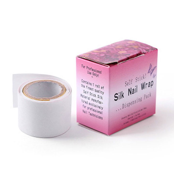 1 Roll Repair Nail Fiberglass Silk UV Gel Building Fiber French ...