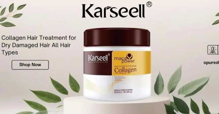 Karseel Collagen Hair Treatment Mask – 500 ML Family Pack | Daraz.pk