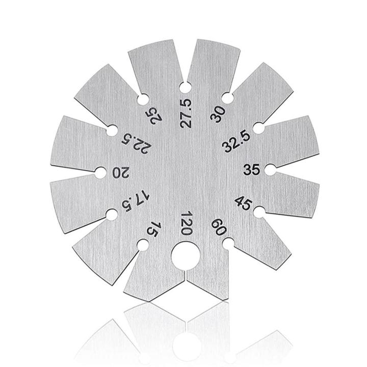 Bevel Gauge Axe Angle Gauge Round Shape Knife Angle Finder Knife Blade ...