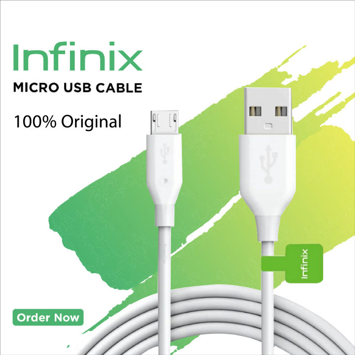 Infinix Original Data Cable | Micro USB Cable | High Speed Cable - Fast ...