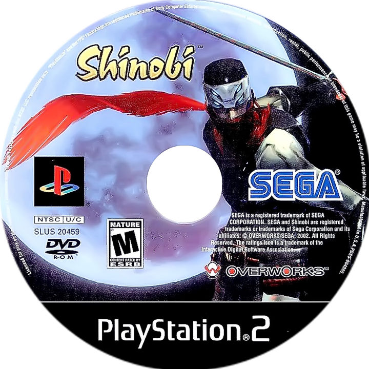 Shinobi _Game for Modded Playstation 2 | Daraz.pk