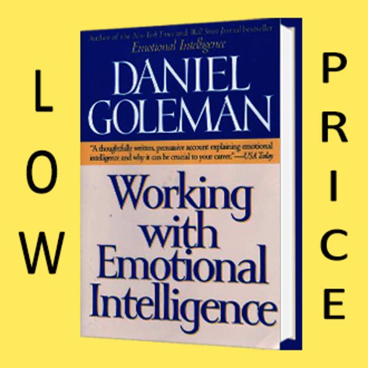 Working with Emotional Intelligence By Daniel Goleman | Daraz.pk