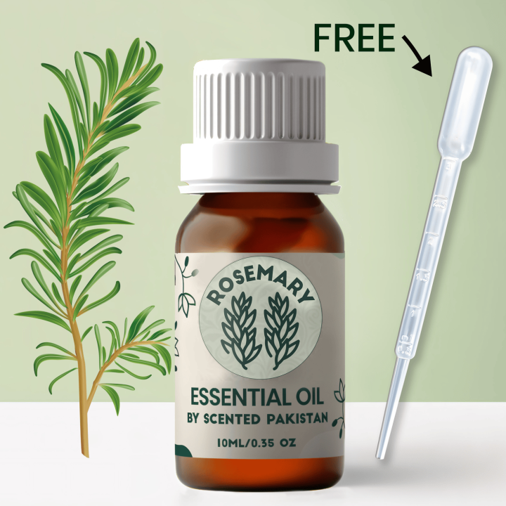 100% PURE Rosemary Essential Oil + Free Dropper | Aromatherapy & Relief ...