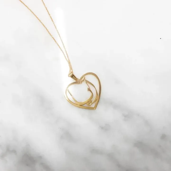 The Jewel Lodge Name Lockets For Girls Arabic Name Locket Design ...