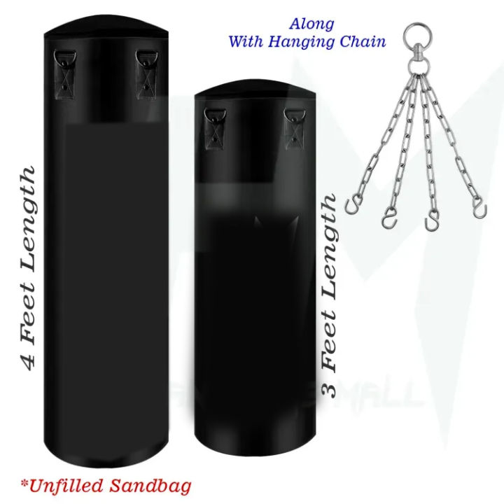 Boxing Bag Punching Kick Bags Sand Bag MMA Kick combative techniques ...