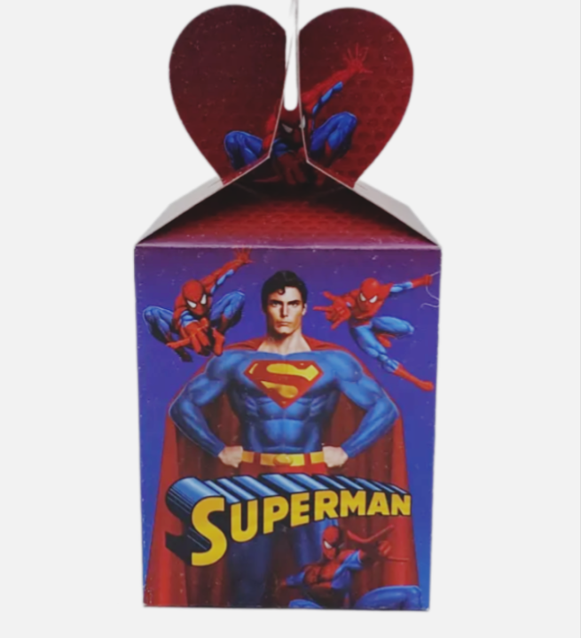 SUPERMAN GOODY BOX ( PACK OF 10 SUPERMAN GIFT BOXES ) for birthday ...