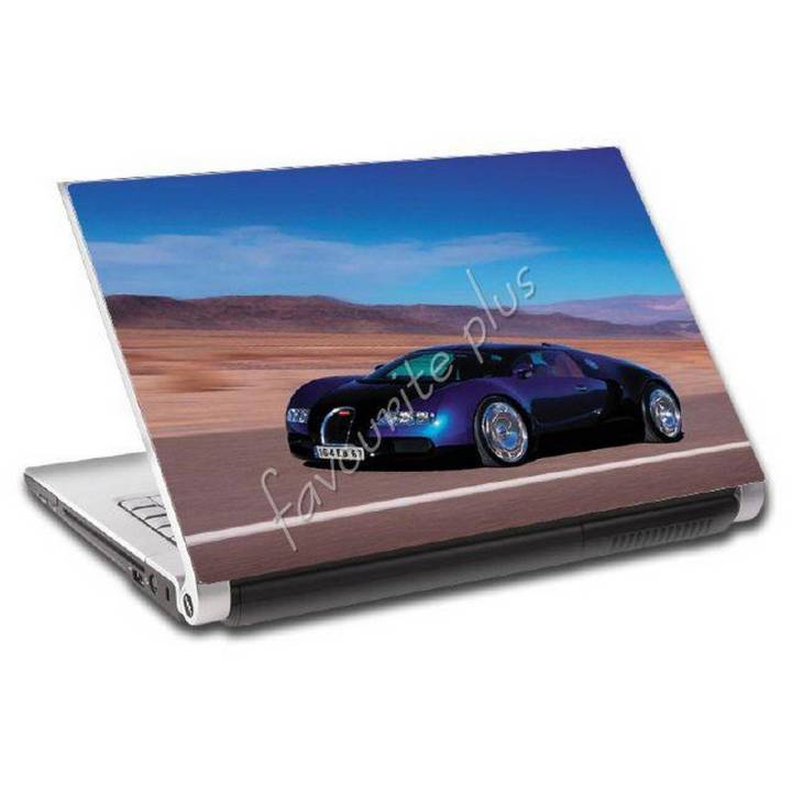 Bugatti Sports Car 2 Design Universal Laptop Back Skin-Laptop Skin ...