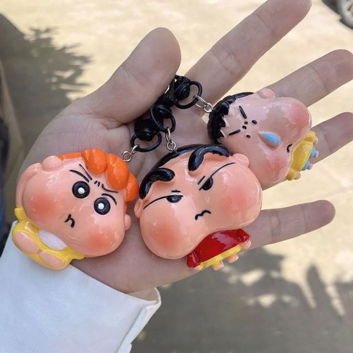 Personality Boochan Crayon Shin Chan Key Chain Himawari Backpack Charms ...
