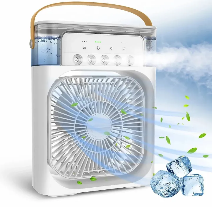 Portable Air Cooler with Fan and Ice Chamber for Efficient Cooling ...