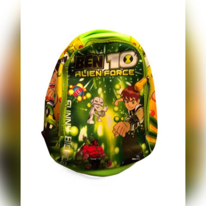 Ben10 Alien Force Felt School Bag - Green | Daraz.pk