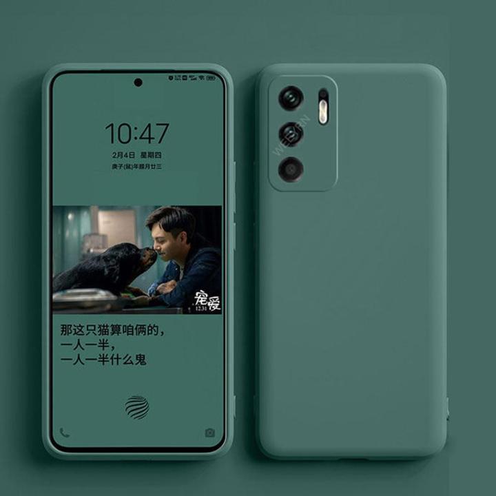 Liquid Silicone Soft Full Cover For Xiaomi co M3 Pro M4 Pro 5G Back ...