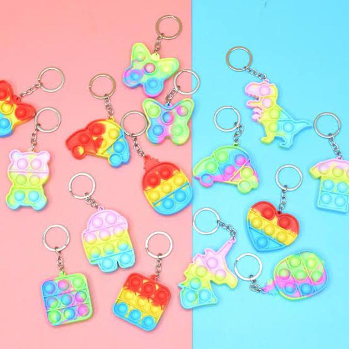 POPIT Keychain beautyful keychains different design | Daraz.pk