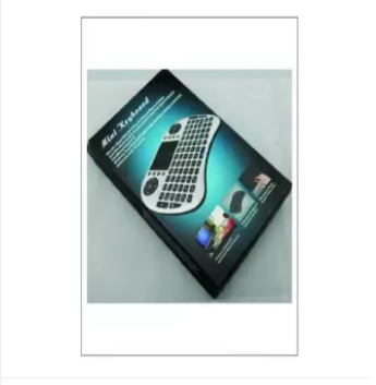 Mini USB Wireless Keyboard Backlight Touchpad Air Mouse Fly Mouse ...