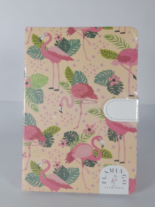 Fancy A5 Flamingo Pattern Spiral Notebook - Creative Student Notepad ...