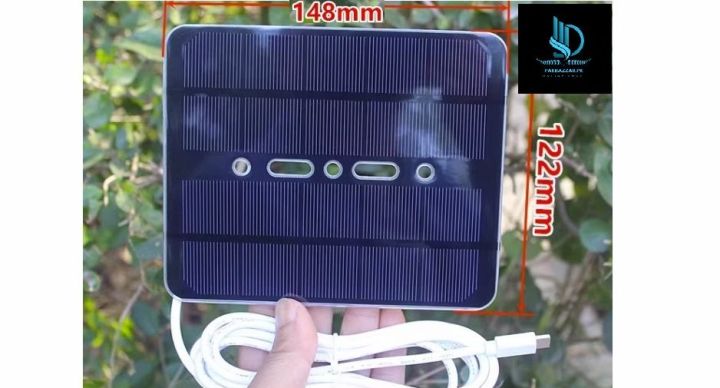 HQ 5V REGULATED SOLAR PANEL 1.5W SOLAR CHARGER TYPE C CHARGING POWER ...
