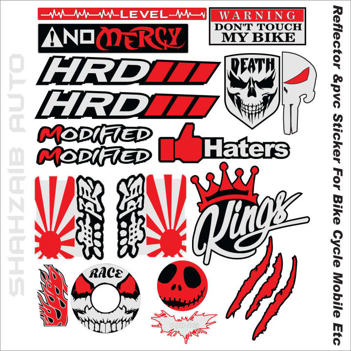 18 Best Sticker 4 Bike Car Cycle Mobile etc | Daraz.pk