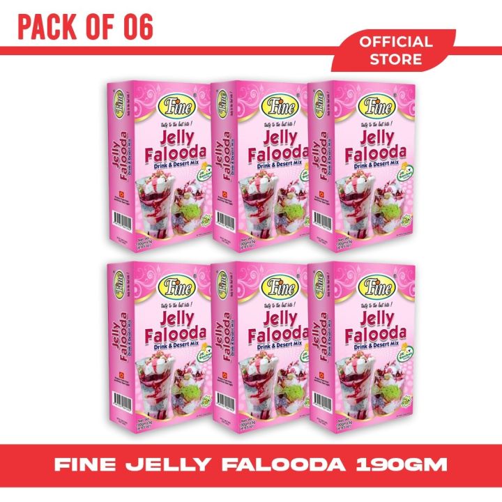 Fine Jelly Falooda 190GM (Pack of 6) | Daraz.pk