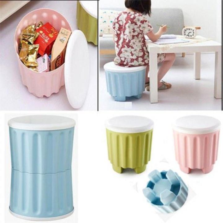 Multi-function Plastic Storage Stool | Daraz.pk