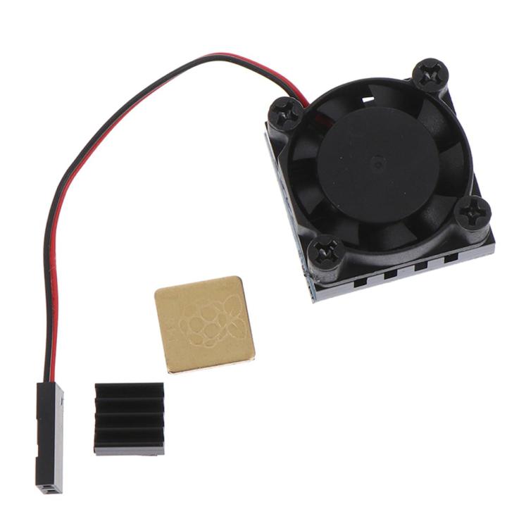 Fan Square Cooling Fan with Heatsink Cooler Kit For Raspberry Pi 4 /3/2 ...