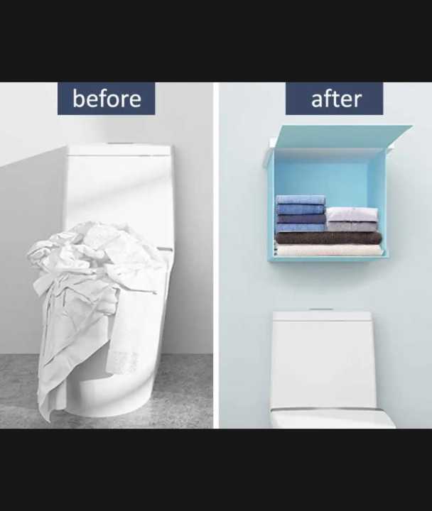 ASL Bathroom Folding Storage Cabinet bathroom Shower Clothes Storage ...
