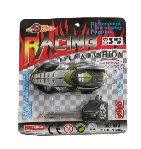 Racing Car Toy With Key Launcher Plastic | Daraz.pk