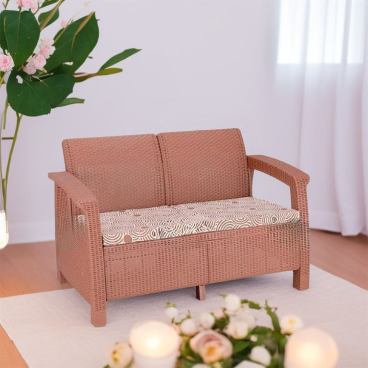 Boss Sofa BP-373 Newly Designed Rattan Allegra 2 Seater Sofa with ...