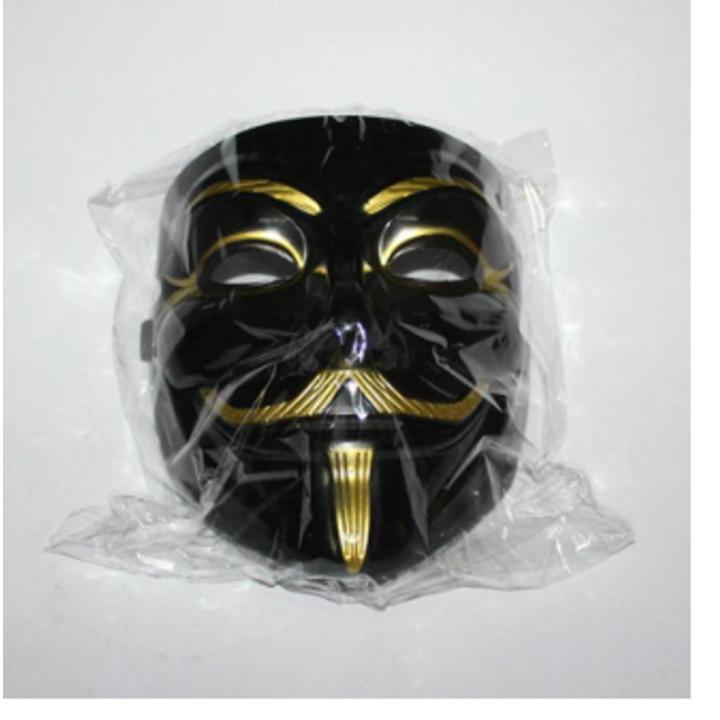 Cyra offers Black and Golden accente Electroplating V Shape Vendetta ...