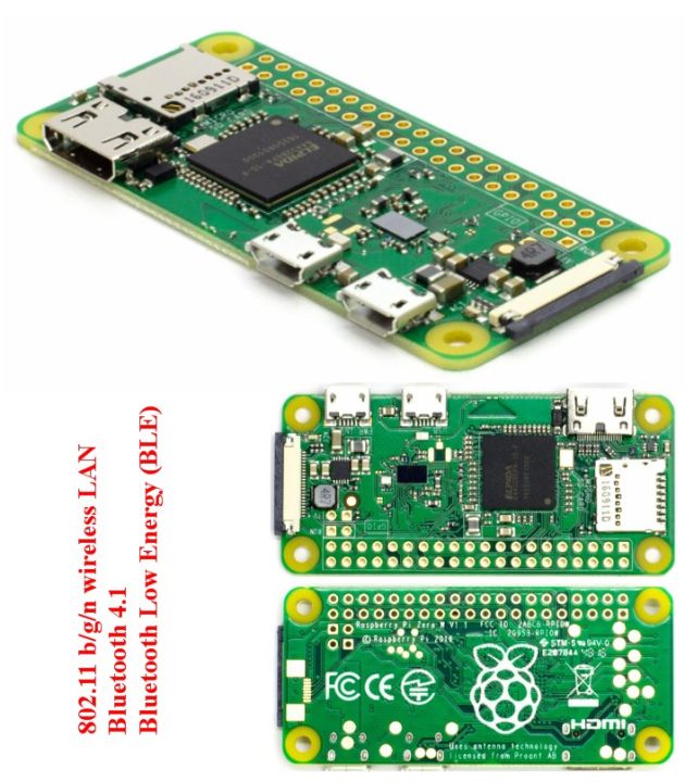 Raspberry Pi Zero WiFi camera port(Wifi+Bluetooth) original pins soldered | Daraz.pk