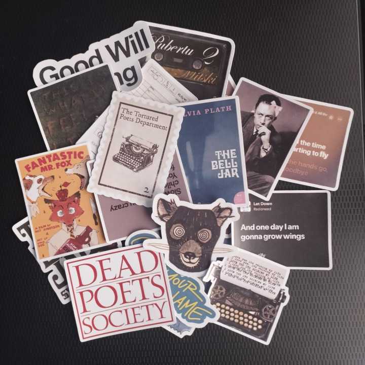 25 pcs THOUGHT DAUGHTER AESTHETIC sticker pack based on thought ...