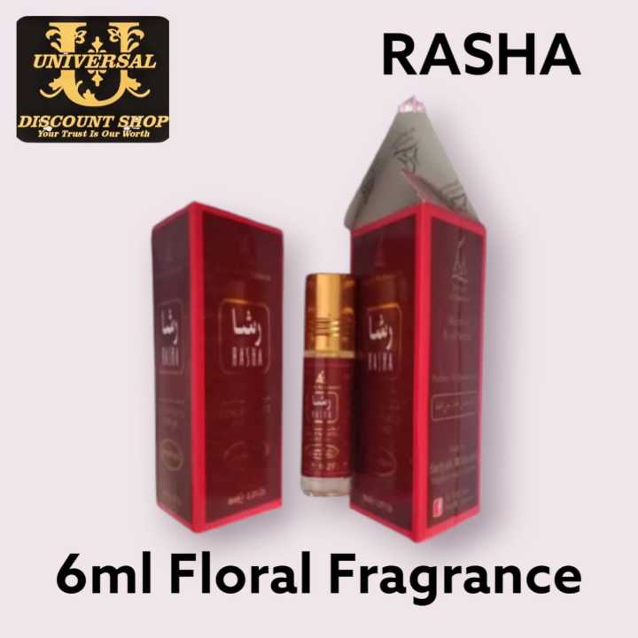 RASHA Attar for Ladies, Imported Non-Alcoholic Concentrated Perfume ...
