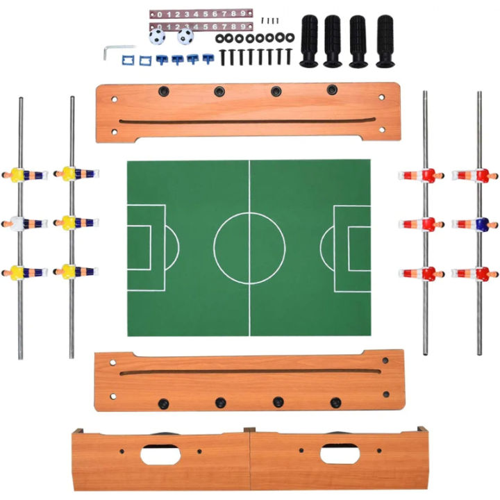 Prime Wooden Mid-Sized Foosball Mini Football Table Soccer Game for ...