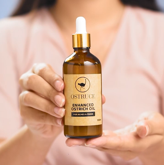Ostrich Pure oil 30ml 100% Pure oil ,Joint pain , Muscle Pain , Skin ...