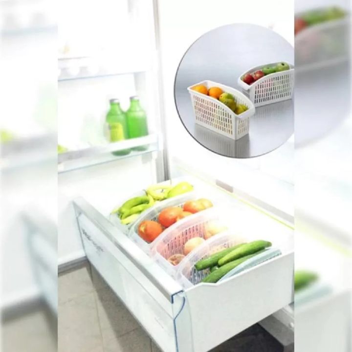 Multipurpose Plastic Storage Organizer Fridge Freezer Storage Box ...