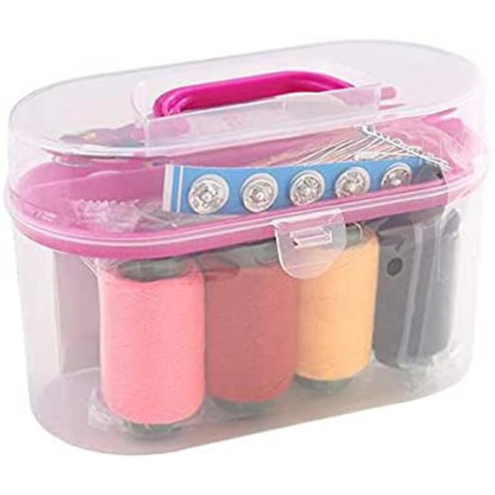Sewing Kit Box, Cloth Fabric Handy Needlework Tool Box | Daraz.pk