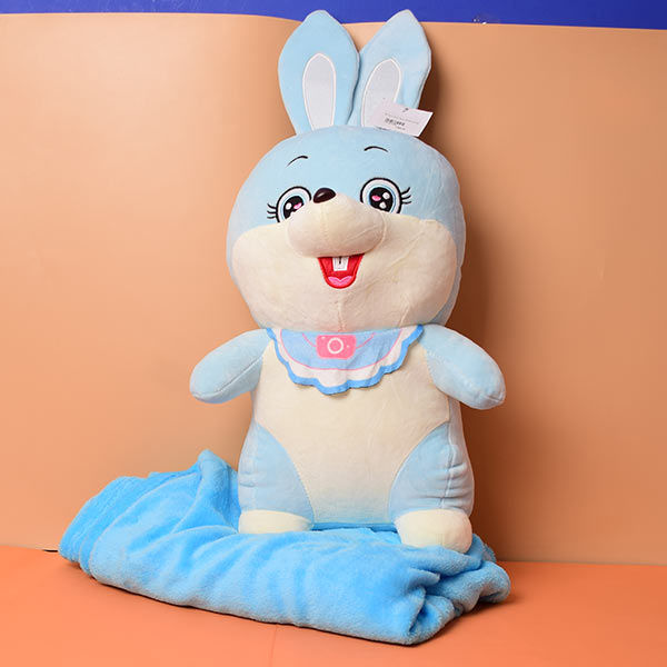 Cute Colorful Rabbit Plush Toys Bunny Stuffed Animal Baby Doll Girls ...