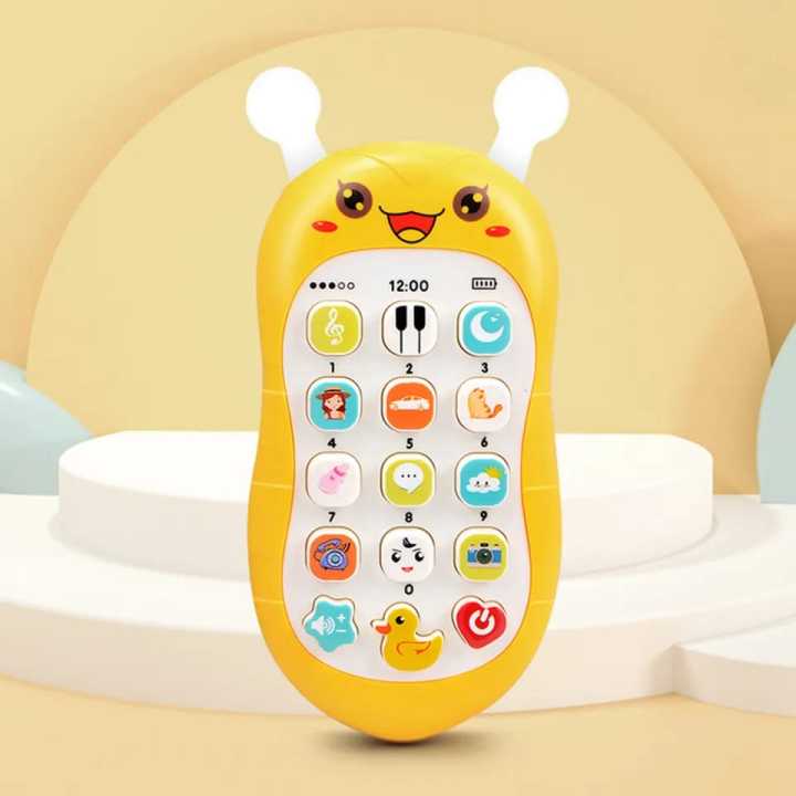 Baby Cell Phone Toy for Learning and Play Early Education Telephone ...