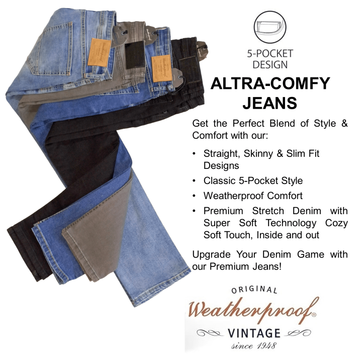 Weatherproof Jeans | Blue Jeans | Light Jeans | Grey Jeans for Men ...